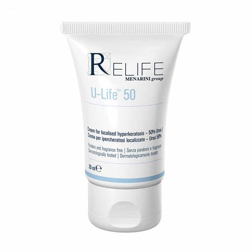Relife U-Life 50 Localised Hyperkertosis Cream 30ml – Bay Aesthetics
